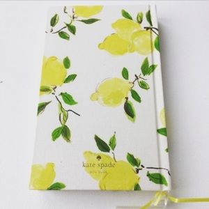 kate spade | Office | Kate Spade Linen Lemons Journalnwt | Poshmark